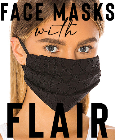 Face Masks with Flair - Bleu Clothing
