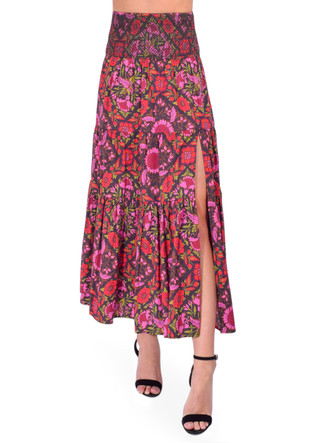LOVE THE LABEL Isabelle Skirt in Tabitha Floral Print