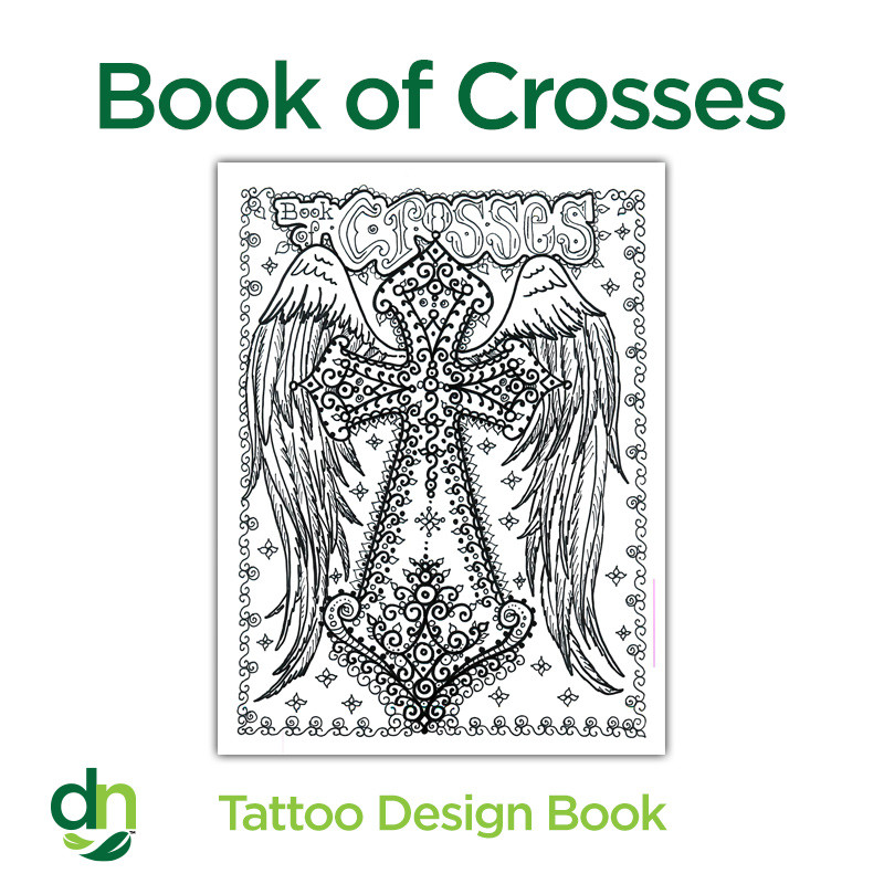 Crosses Design Book | Shop Henna Tattoo Designs - HennaKing.com