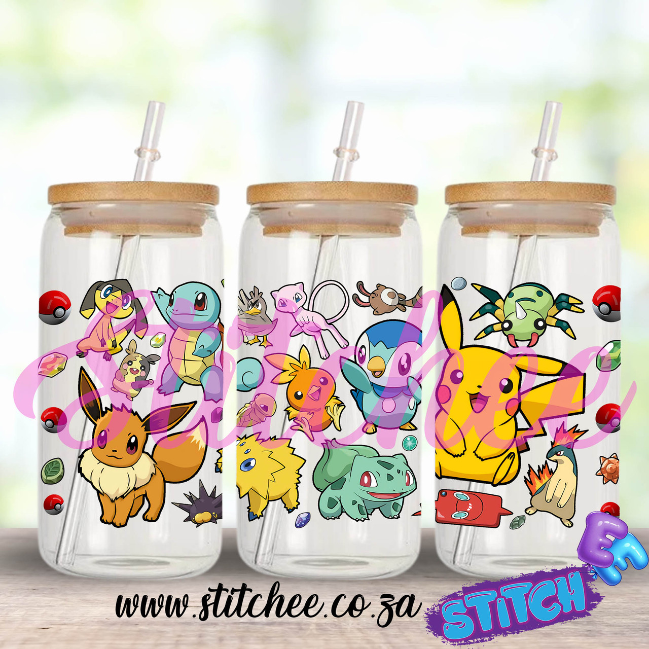 UVDTF wrap Pokemon - Stitchee