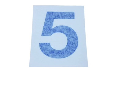 Number Five 3"" Decal - Replacement For No. 85683025