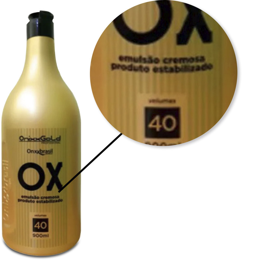 Onixx Stabilized Creamy Emulsion OX 40 Volumes 900ml