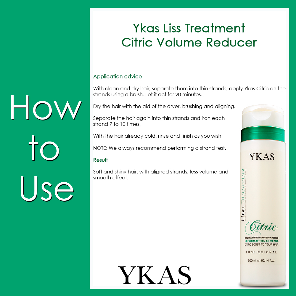 Ykas Liss Treatment Citric Volume Reducer 300ml/10.14 fl.oz