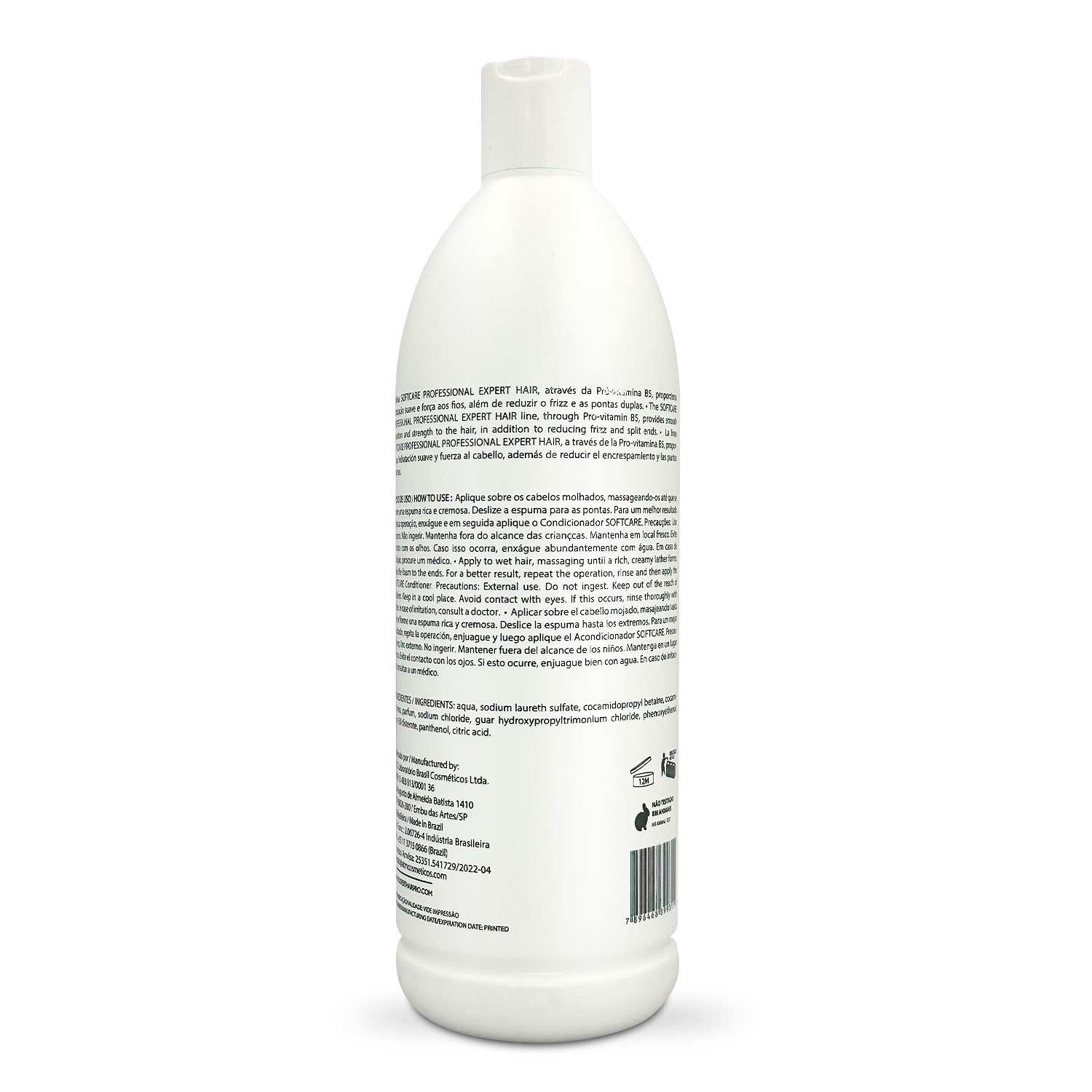 Expert Hair Shampoo Soft Care 1L/33.81fl.oz