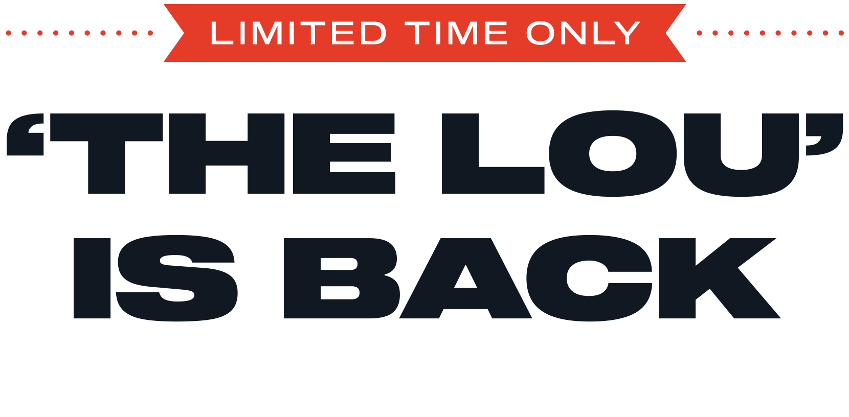 Now Shipping The Lou | Tastes of Chicago