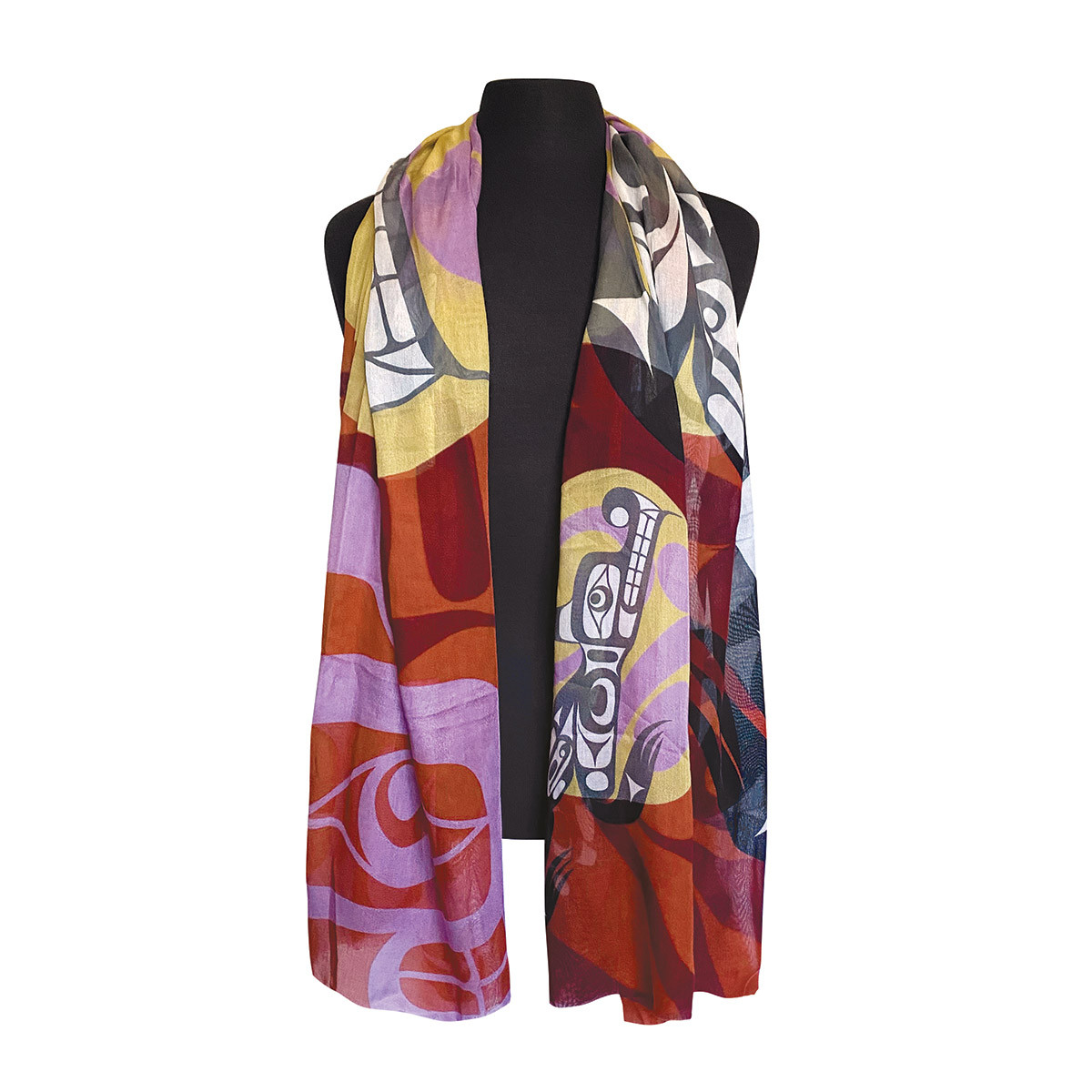 Canadian Indigenous Designed Scarves | Native Northwest