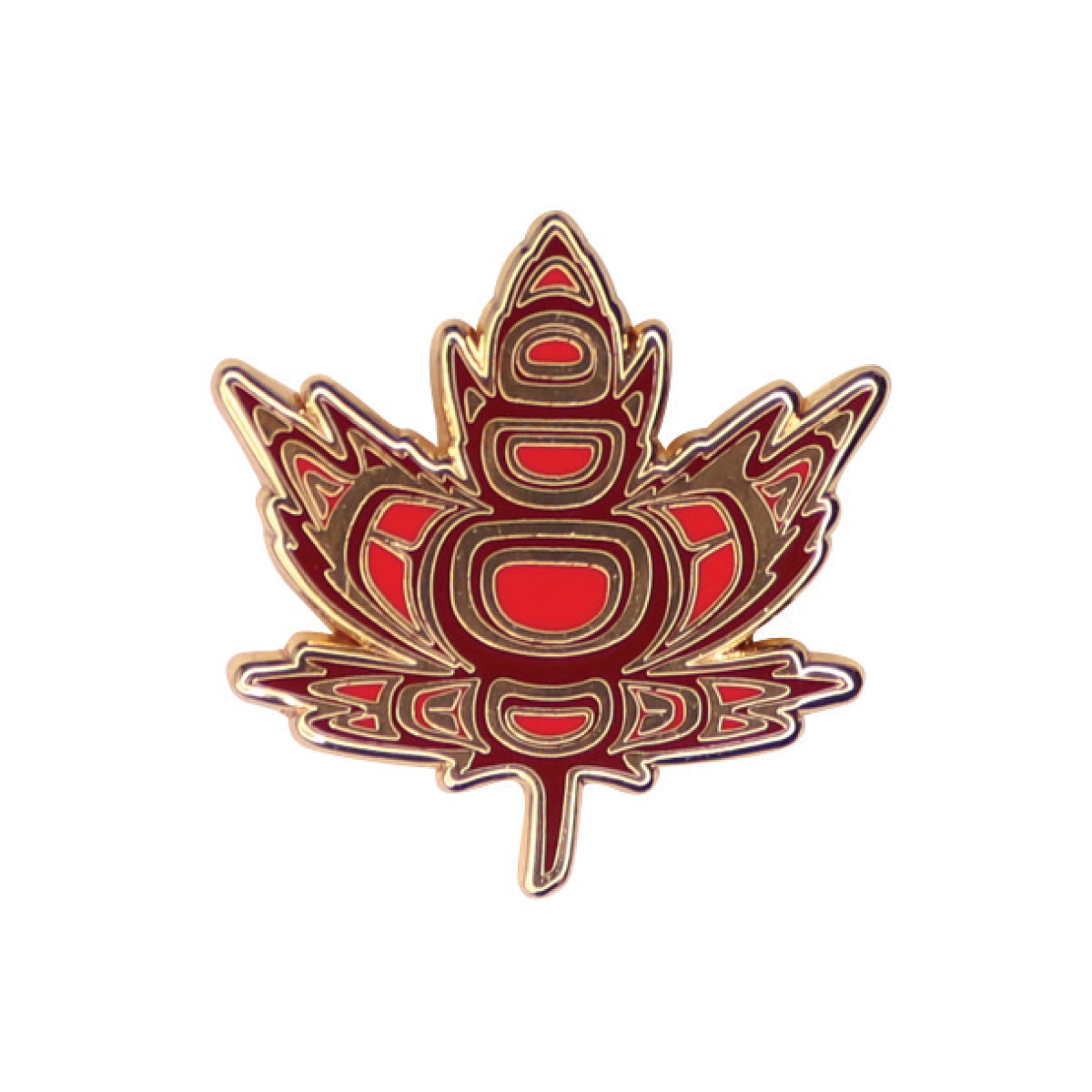 Enamel Pin - Indigenous Maple, Paul Windsor, Haisla, Heiltsuk | Native ...