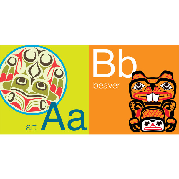 Board Book - Learn the Alphabet, Various Artists | Native Northwest