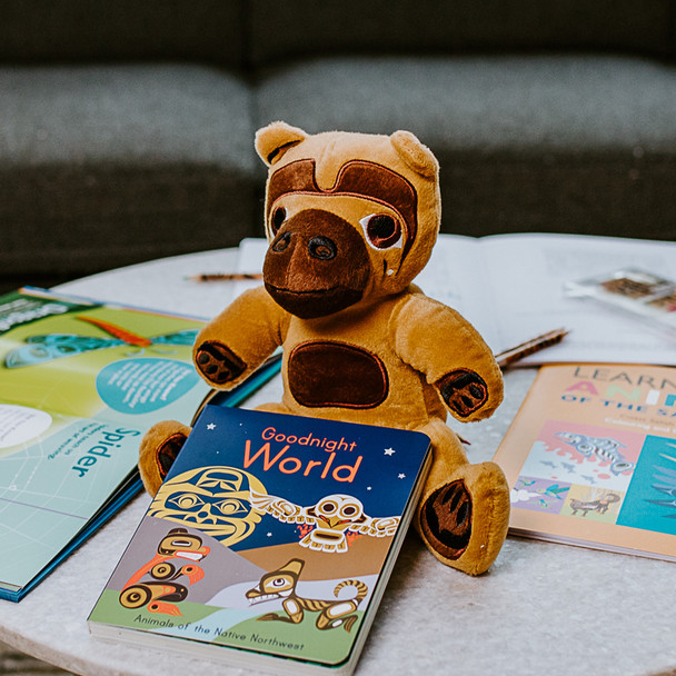 Plush Toy - Grizzly the Bear, Kelly Robinson, Nuu-chah-nulth,Nuxalk ...