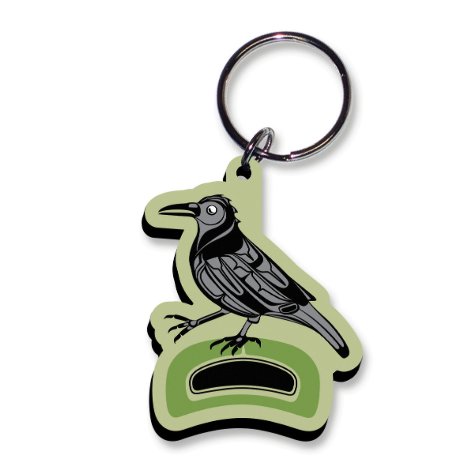 Acrylic Keychains Featuring Indigenous Art - Native Northwest