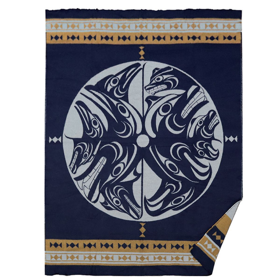 Indigenous Designed Woven Blankets by Native Northwest