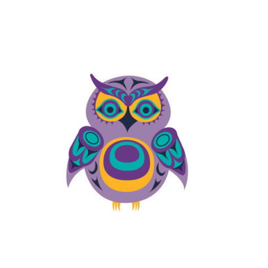 Tattoo - Owl, Simone Diamond, Coast Salish | Native Northwest