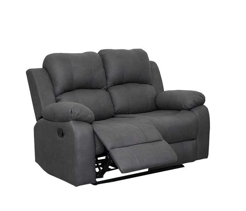 Valor 2 Seater Recliner in Charcoal Tech Fabric