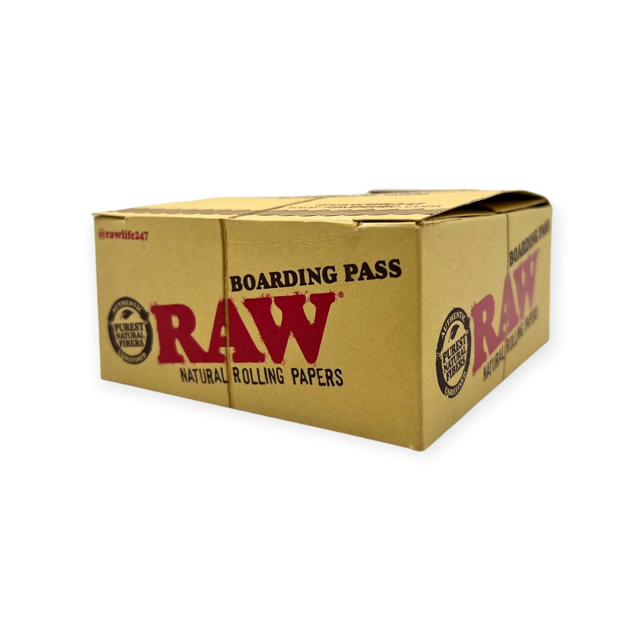 RAW BOARDING PASS PORTABLE ROLLING TRAY - 15CT DISPLAY