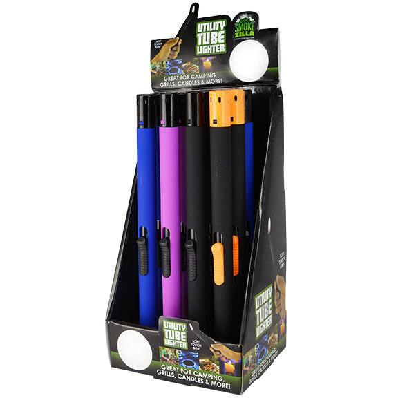 SMOKEZILLA HTUBE UTILITY LIGHTER - 12CT DISPLAY