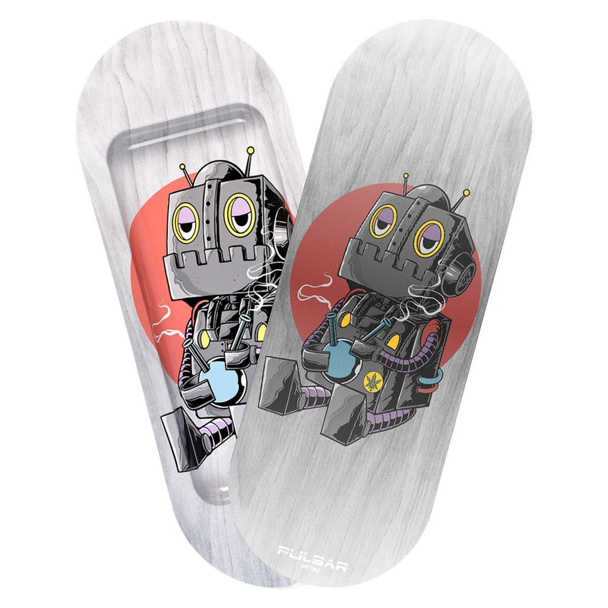 PULSAR SK8TRAY ROLLING TRAY W/ 3D LID DOPE BOT - 1CT