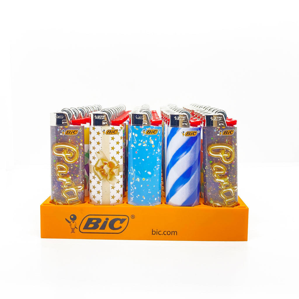 BIC BIRHDAY PARTY EDITION LIGHTER DISPLAY - 50CT (BIC2)