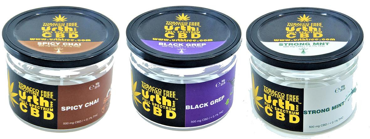 FULL SPECTRUM 500MG INFUSED HOOKAH SHISHA - 100G - URTH TREE