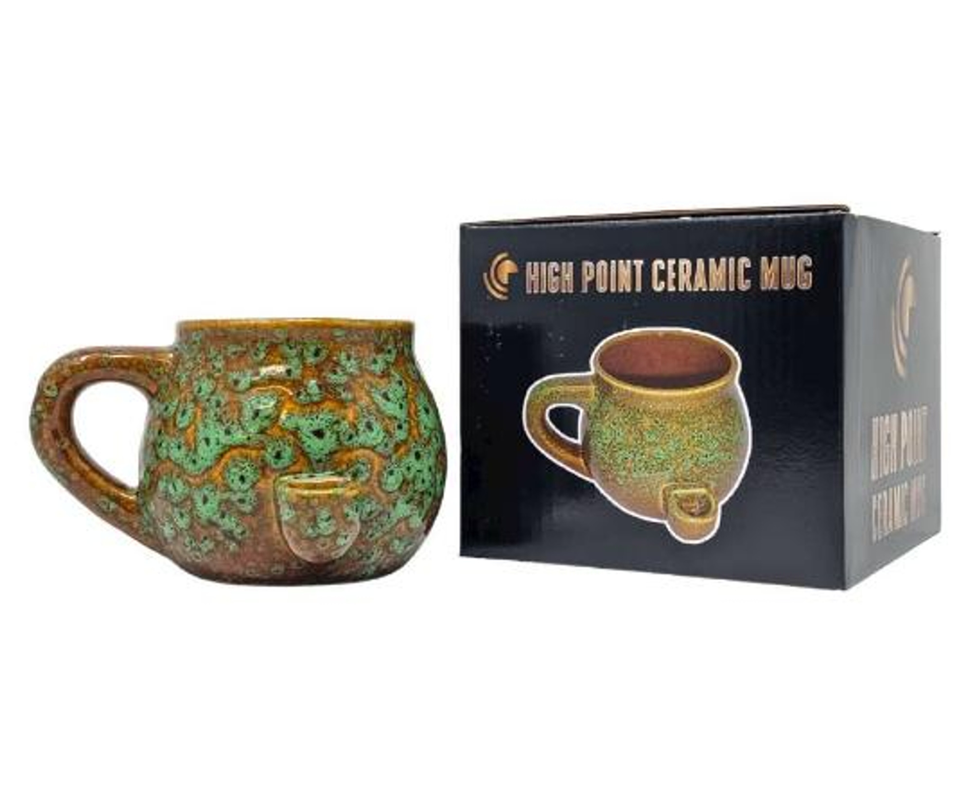 Hpg Ceramic Water Pipe Mug Glaze