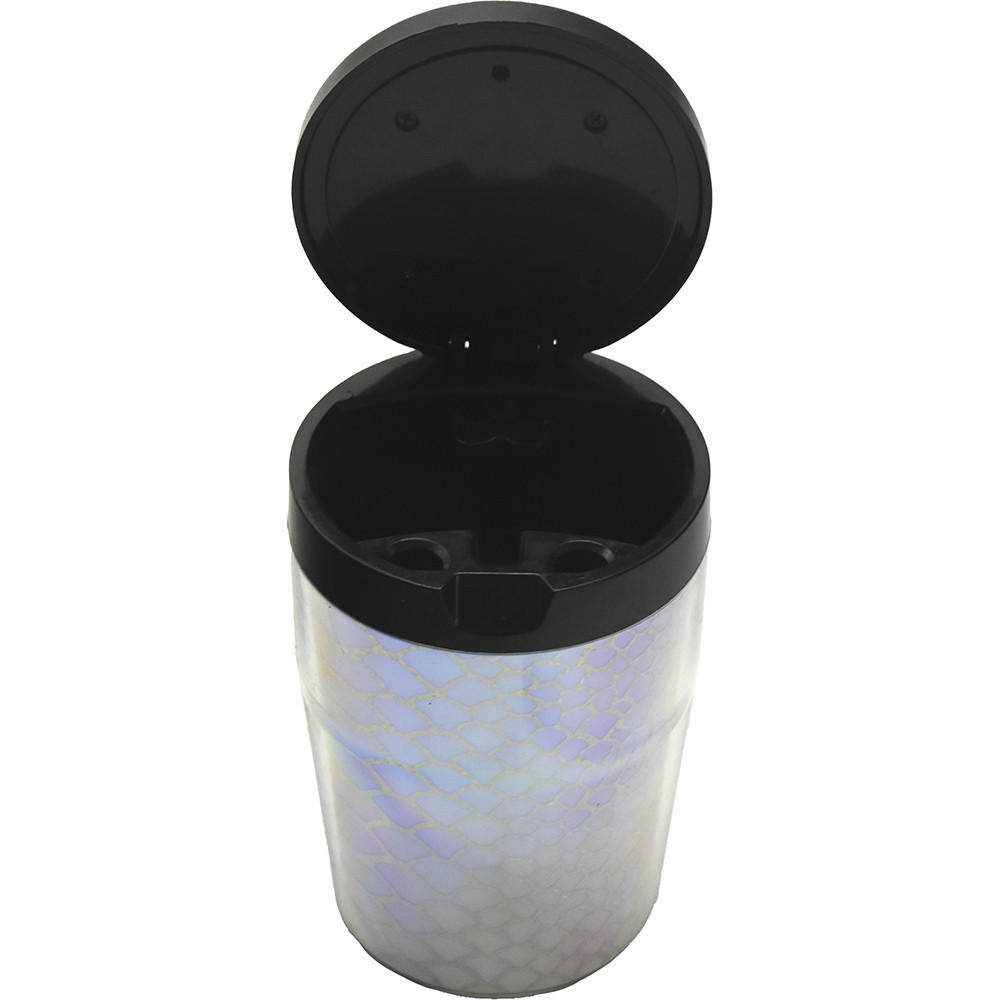 GLITTER GIRLY EXTINGUISHING CAR ASHTRAY - 6CT