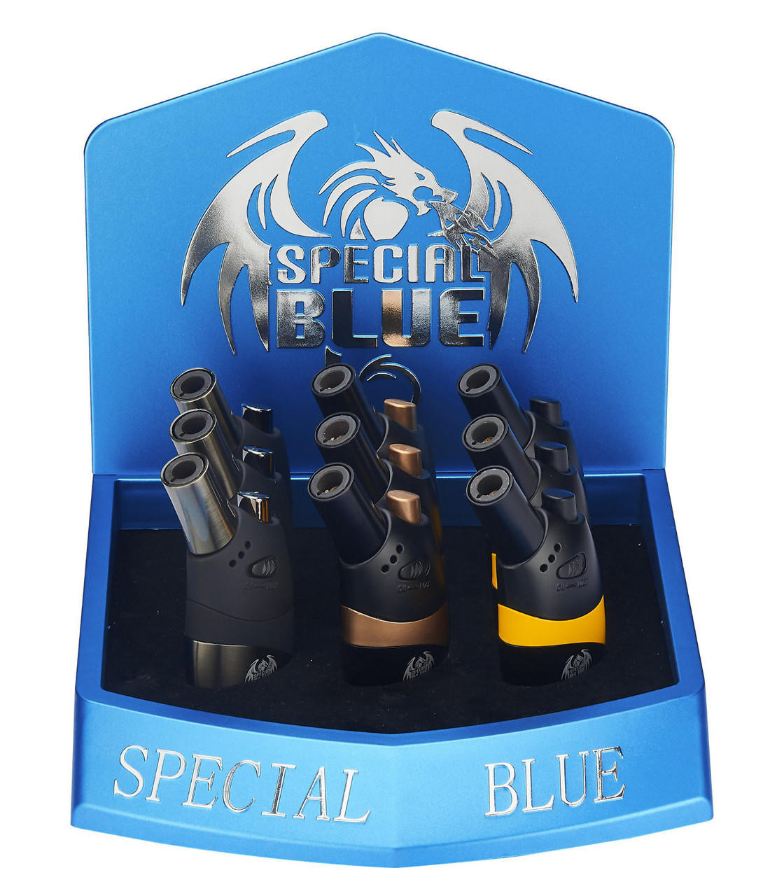 SPECIAL BLUE - ROCK STEADY ADJUSTABLE TORCH - 9CT DISPLAY