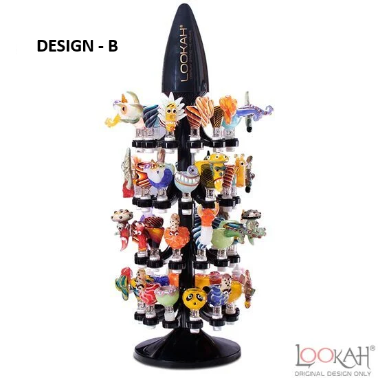 LOOKAH GLASS BOWL 48PCS SET DISPLAY STAND