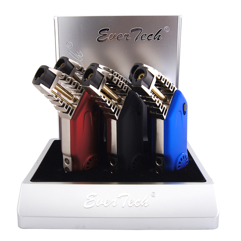 EVERTECH SIDE TORCH WITH RUBBER FINISH & MIXED COLORS