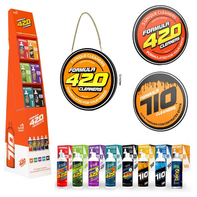 FORMULA 710 25TH ANNIVERSARY HALF FLOOR DISPLAY