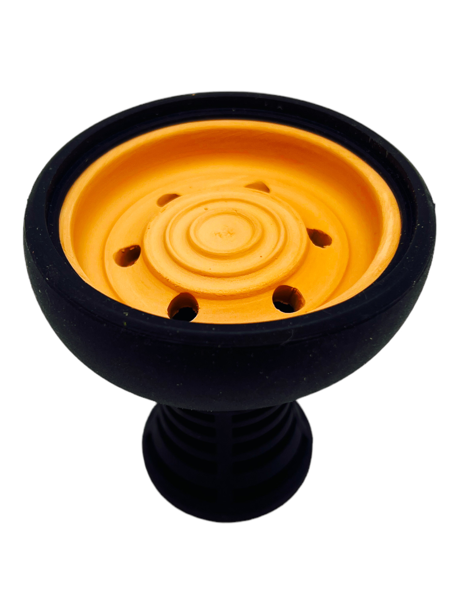 SUNLIGHT HOOKAH HEAD SILICONE SMALL WITH CLAY ASSORTED COLOR - 1CT