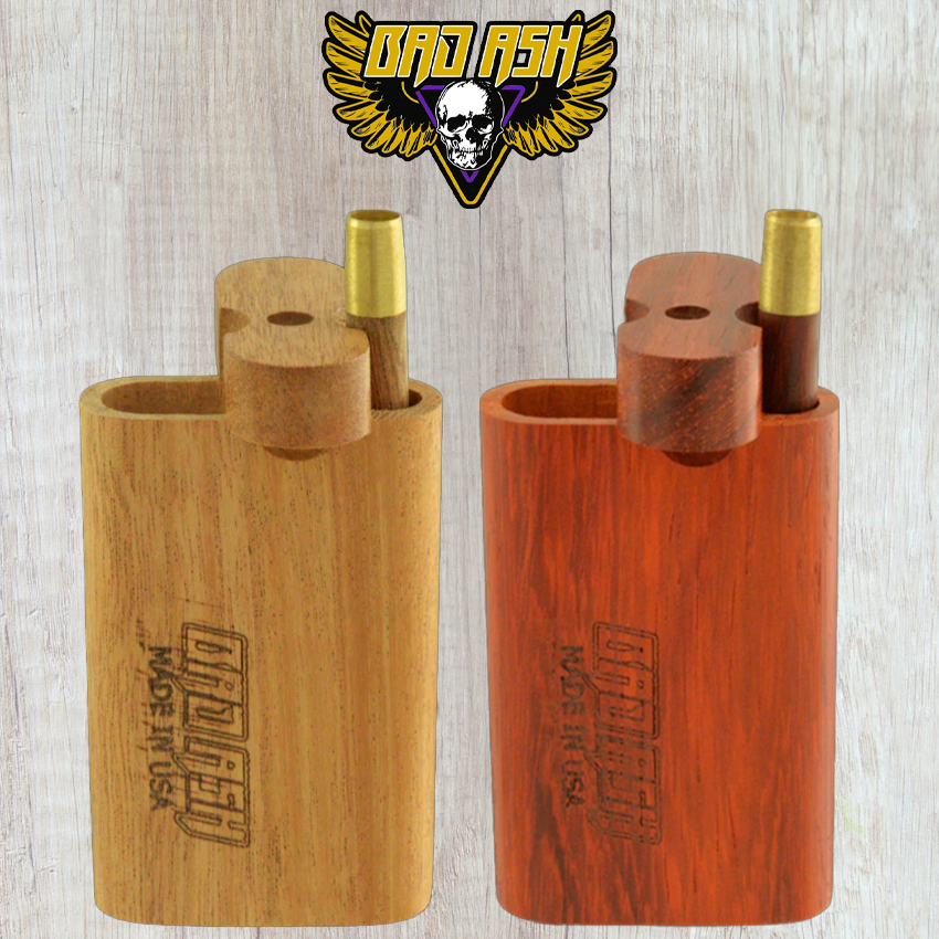 BAD ASH LARGE TWIST WOODEN DUGOUT - DISPLAY OF 12