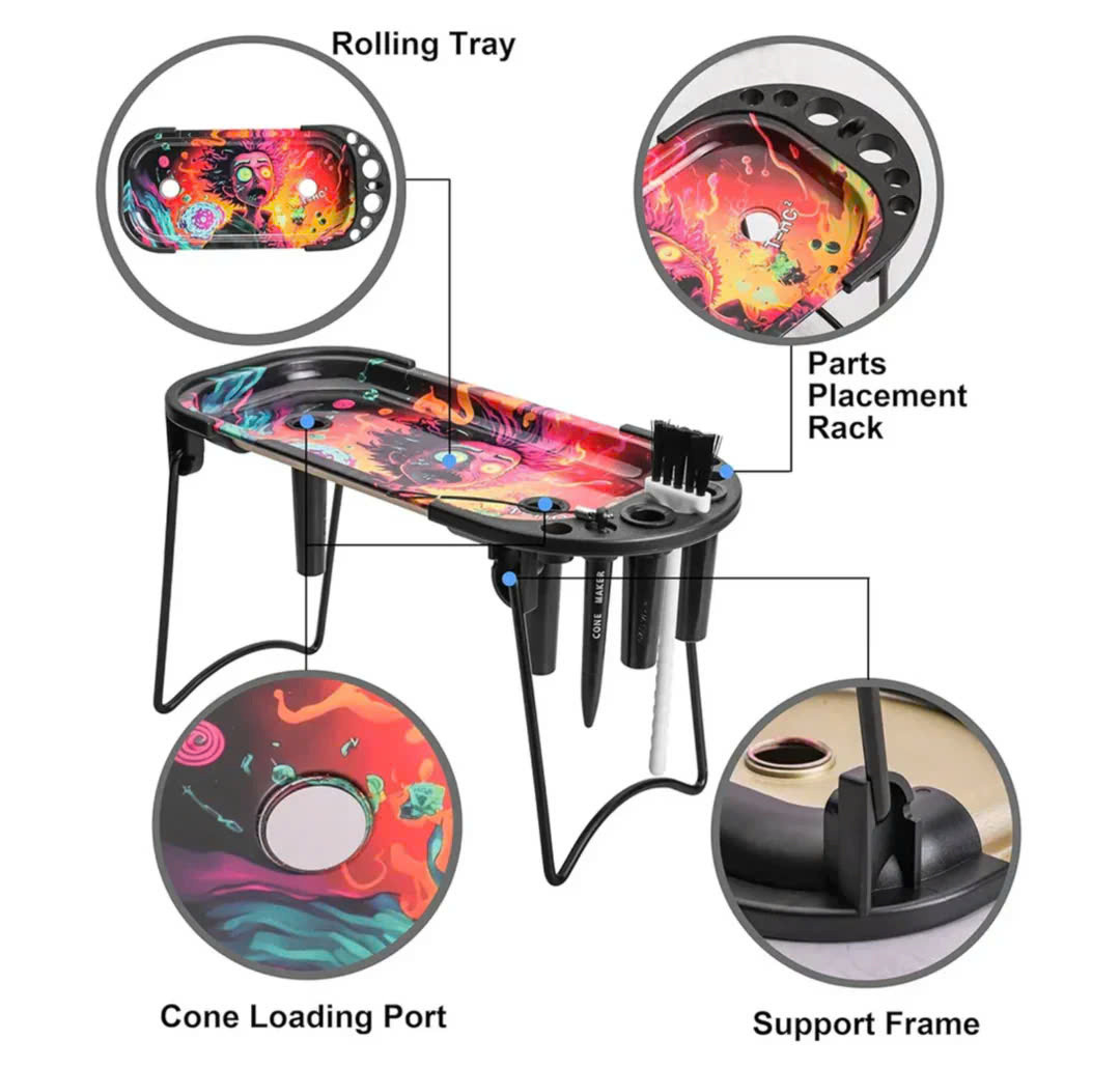 G Pin Rolling Console Assorted Design - Wholesale Rolling Consoles