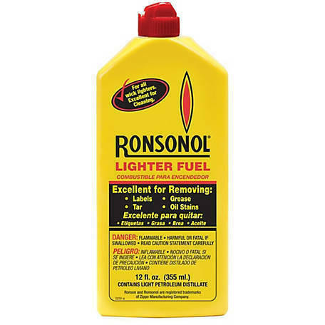 RONSONOL LIGHTER FUEL - 12oz - 1CT