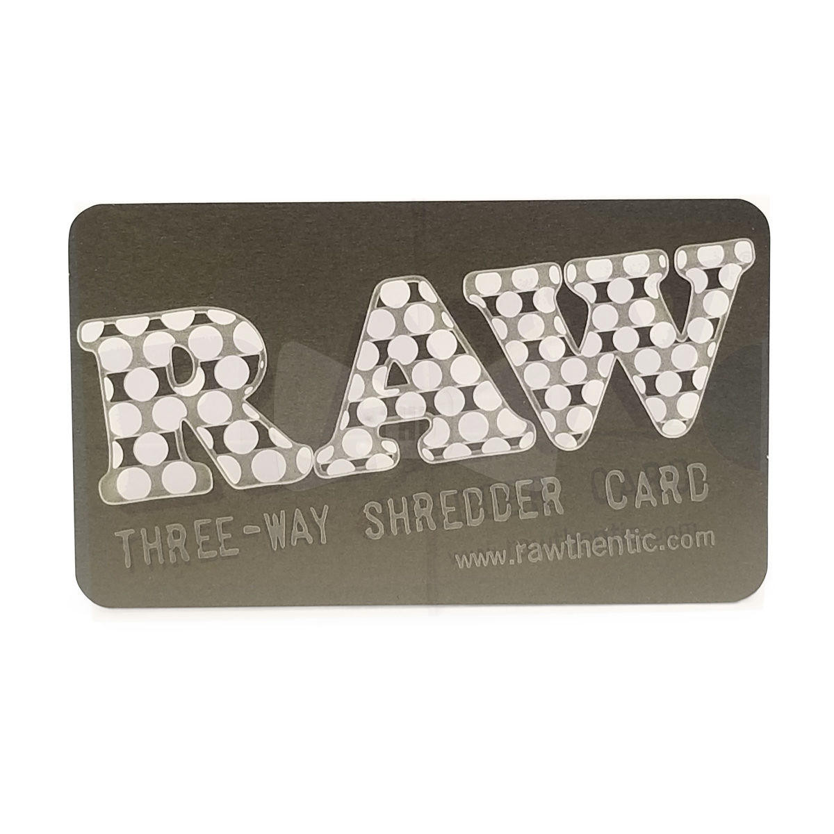 RAW THREE-WAY SHREDDER CARD - 1CT