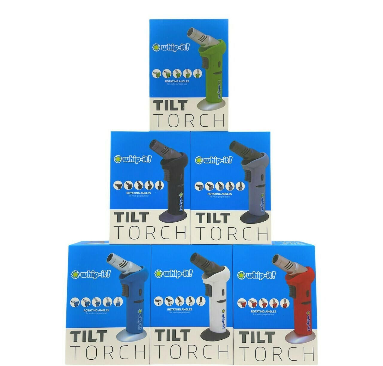 WHIP-IT TILT ROTATING ANGLES TORCH - 1CT