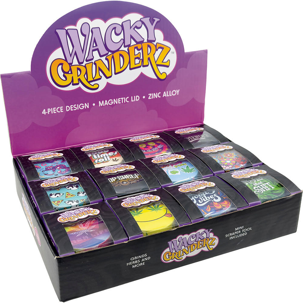 CLOUDZ 4 PIECE GRINDER DISPLAY - 6CT