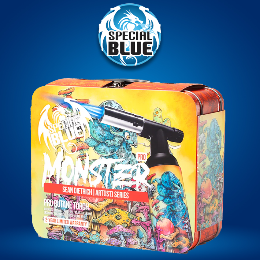 MONSTER 2 - SPECIAL BLUE DUAL BUTANE TORCH