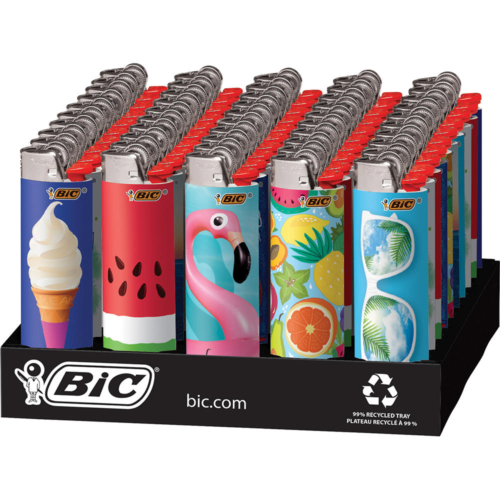 BIC GUYS/GOOD VIBES LIGHTER DISPLAY - 50CT