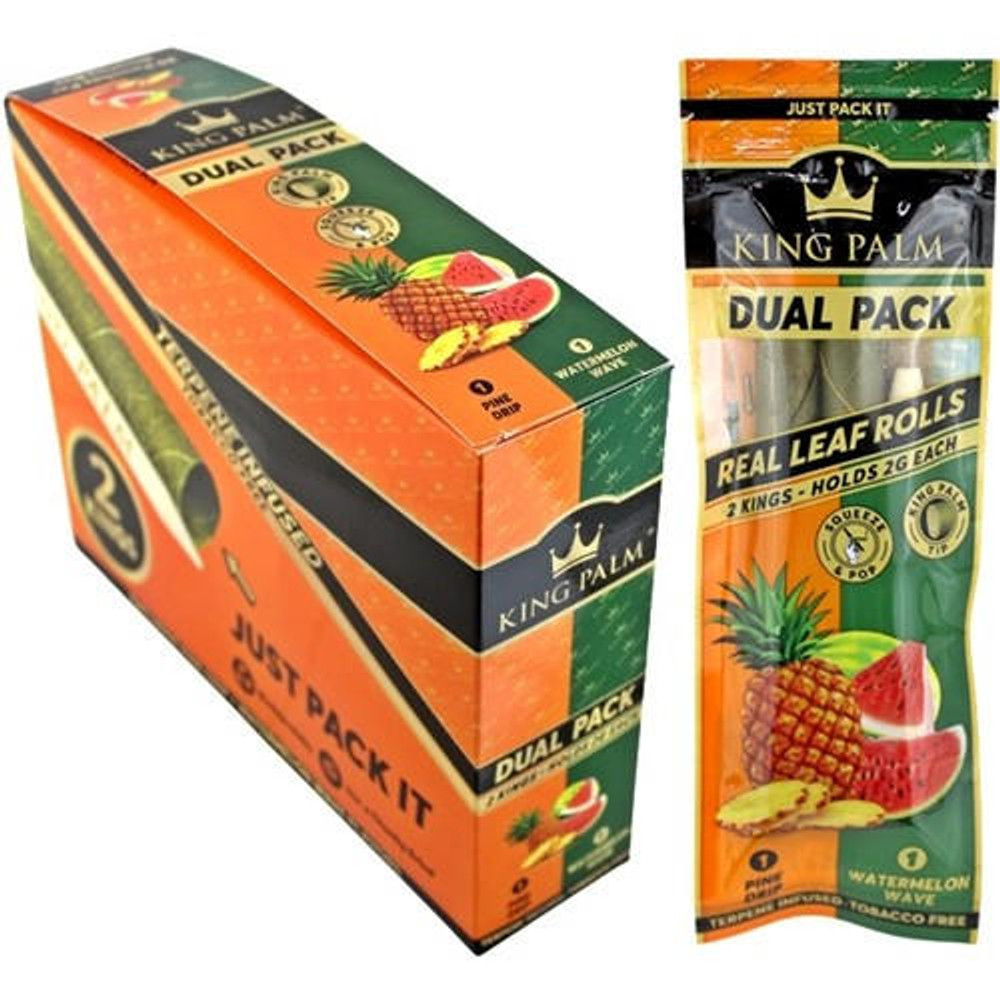 Enjoy the Royalty of King Palm's Dual Flavor Pre-Rolls - World Wholesale