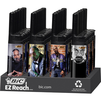 BIC EZ REACH SNOOP DOGG ELECTRONIC LIGHTERS - 40CT