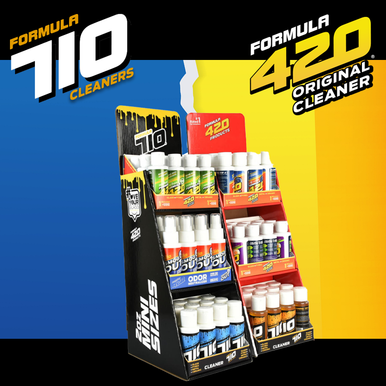 FORMULA 420/710 MINI CLEANERS ASSORTED DISPLAY (2oz) - 72CT