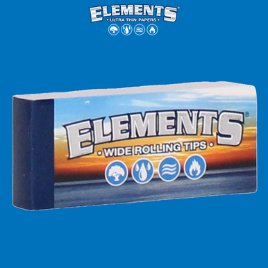 ELEMENTS WIDE ROLLING TIPS DISPLAY - NON-PERFERRATED - 50CT DISPLAY