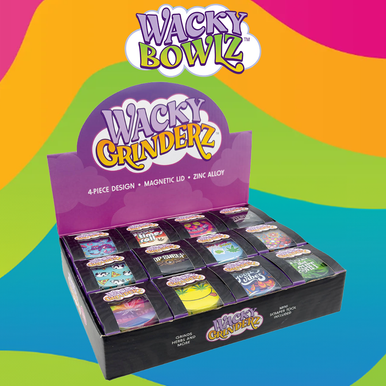 WACKY GRINDERS 55MM - 6CT DISPLAY