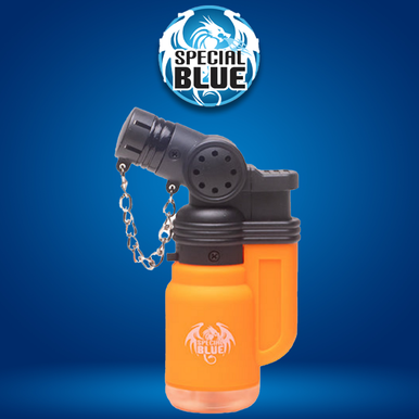 SPECIAL BLUE MINI RUBBER 2.0 TORCH LIGHTER - 20CT DISPLAY