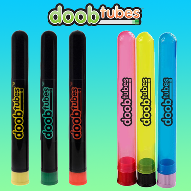 DOOB TUBES PRE-ROLLS CONTAINER LARGE SIZE - DISPLAY OF 25