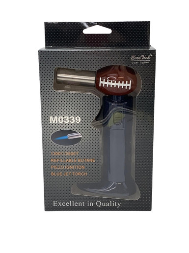 FOOTBALL DESIGN BIG TABLE TORCH M0339 - EVERTECH (BLUE)