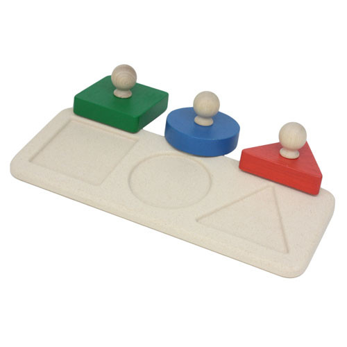 Shape Matching Puzzle Infant & Toddler toy | Thinkamajigs
