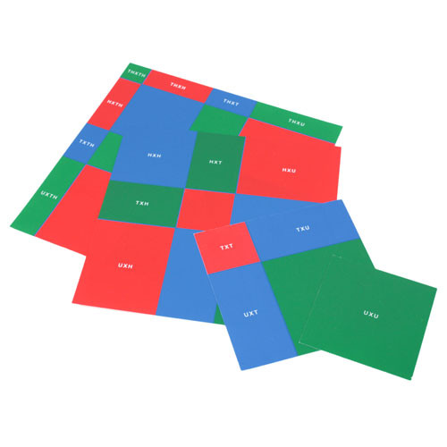 Square Root Patterns Montessori materials | Thinkamajigs