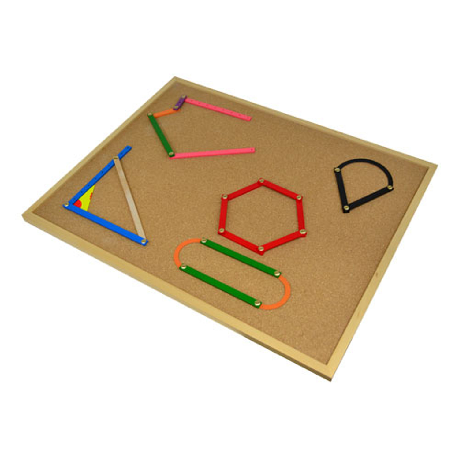 Geometry Sticks Montessori materials | Thinkamajigs