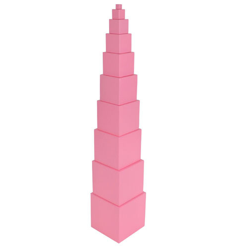 Pink Tower Montessori materials | Thinkamajigs