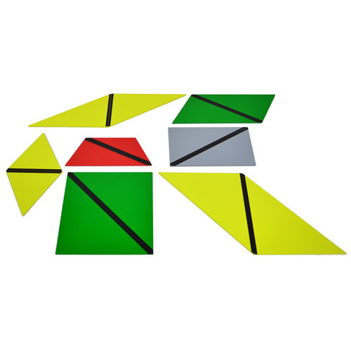 Constructive Triangles Montessori materials | Thinkamajigs